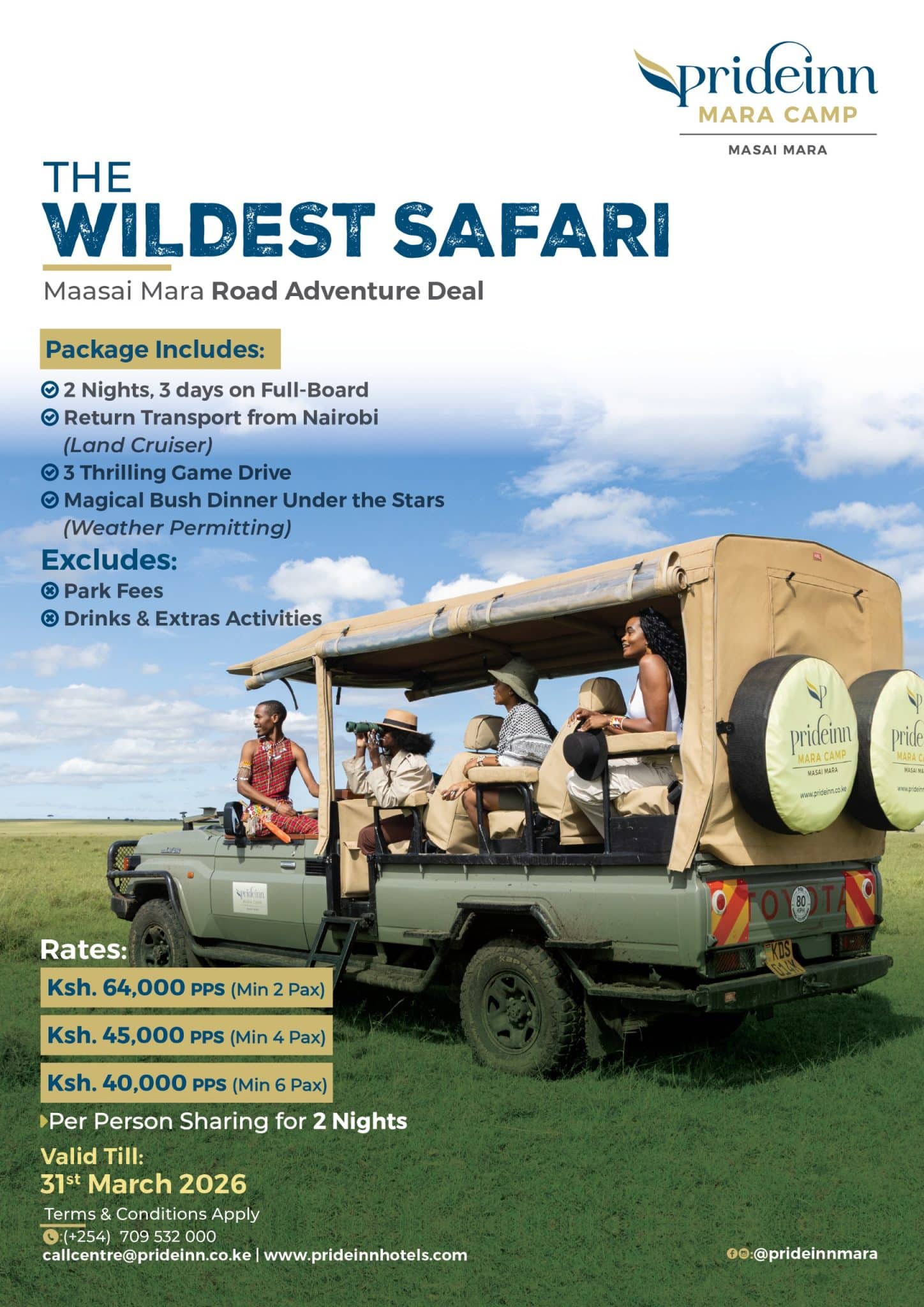PrideInn Hotels, Resorts & Camps